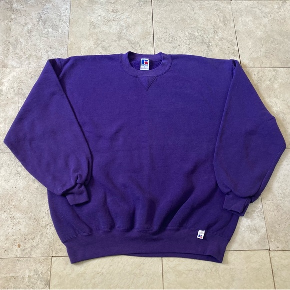 Russell Athletic | Sweaters | Vintage Blank Russell Athletic Sweater ...